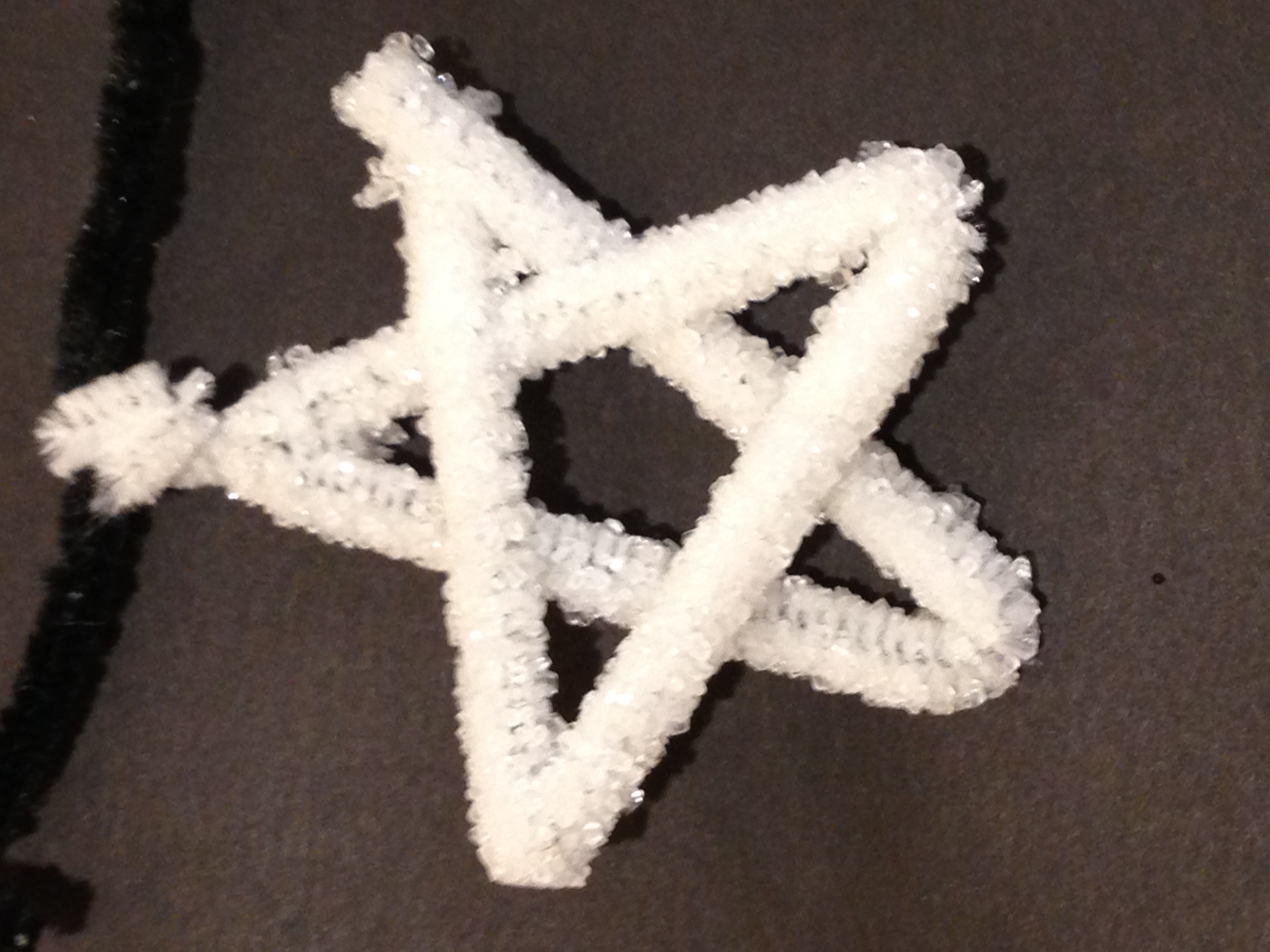 Growing borax crystals | ingridscience.ca