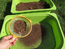 Soil sieving | ingridscience.ca